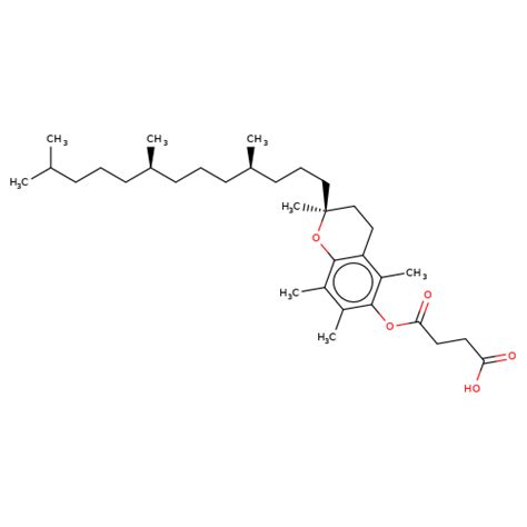 A Tocopheryl Succinate 3d Ft28299 Cymitquimica