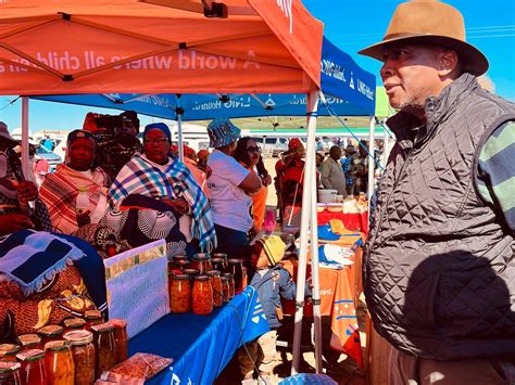 His Majesty King Letsie Iii Champions Healthy Living During Visit To