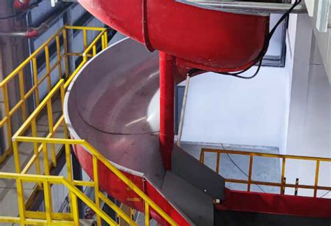 Frp Gravity Chute Intralogistics Material And Data Flow