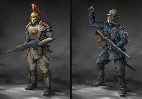 Imperial Guard Regiment Units Warhammer Imperial Guard 40k Imperial