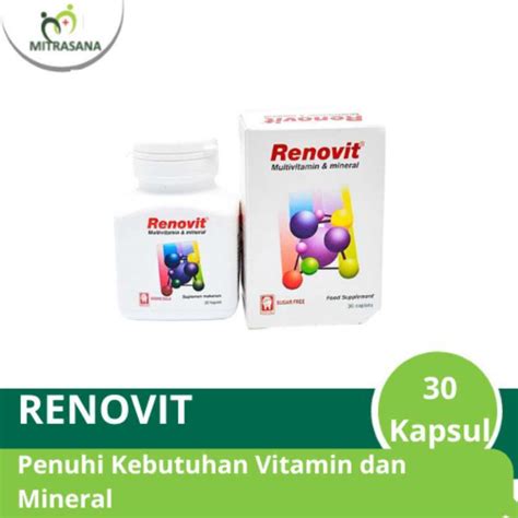 Jual Renovit 30 Kapsul Di Seller Mitrasana Pegangsaan Dua Kota