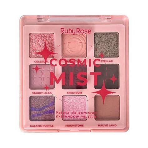 Paleta De Sombras Cosmic Mist Ruby Rose