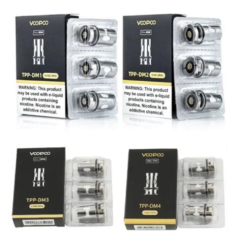 Voopoo Tpp Replacement Coils Occ Dm1 Dm2 Dm3 Dm4 Legit Ijwb 7nay
