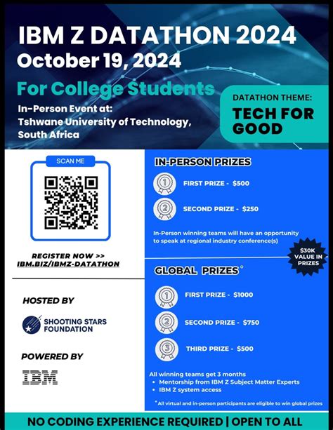 Ibmzdatathon2024 Techforgood Innovation Ibmz Datascience Stem Techevents Tut Ssf Nka