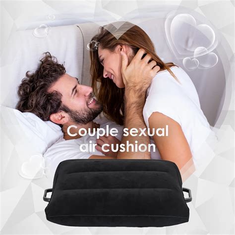 Inflatable Triangle Pillow For Couples Sexual Position Enhancer Rear