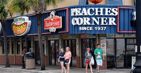 Shooting At Myrtle Beachs Peaches Corner Leaves 1 Dead