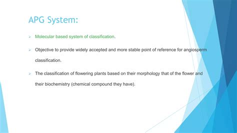 Apg System Of Classificationpptx