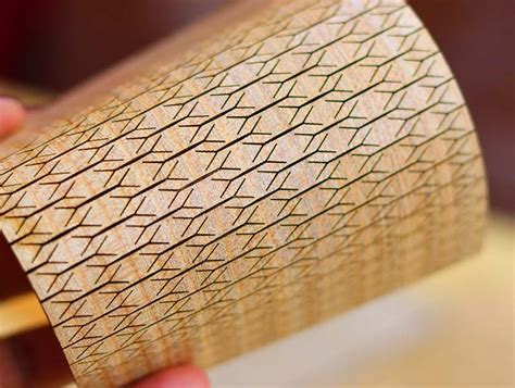 Laser Cut Cross Living Hinges Pattern Template Mdf 3mm Vector File Vectors File