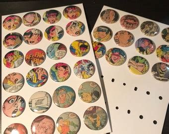 Xmen Buttons Etsy