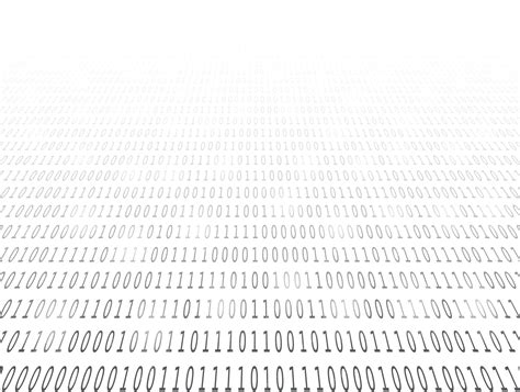 Dato De Fondo Del Programa Codificación Binaria De Programación Ilustración Vectorial De La