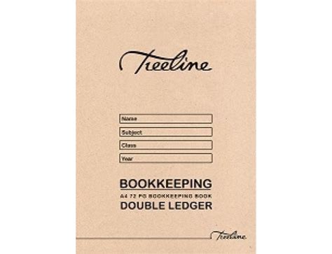72 Page Double Ledger Bookkeeping Books Online