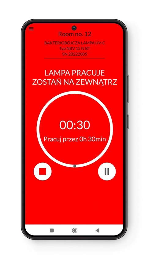 Lampa Bakteriobójcza Sterowana Aplikacją Nbv 30 N Bt