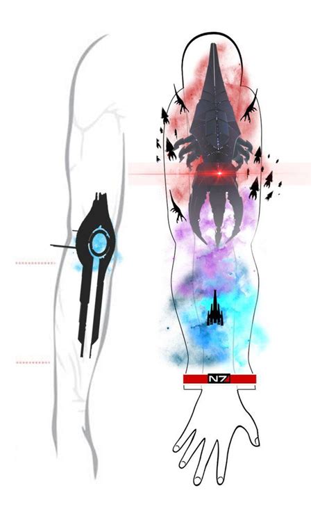 20 Best Mass Effect Tattoo Ideas Mass Effect Tattoo Mass Effect