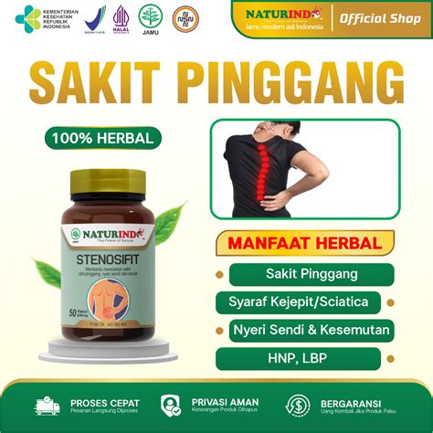 Jual Obat Sakit Pinggang Sampai Kaki Sakit Bokong Saraf Kejepit