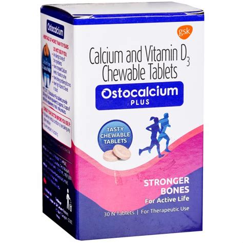 Buy Ostocalcium Plus 30 Tablets Online At The Best Price Sastasundar