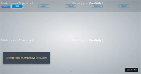 React Impressjs Examples Codesandbox