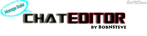 Overview ChatEditor Bukkit Plugins Projects Bukkit