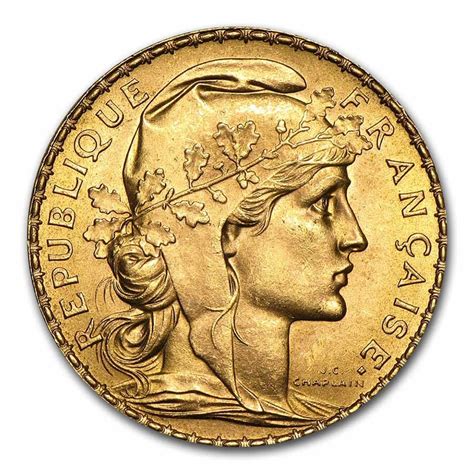 Buy 20 Francs Gold Rooster 1899 1914 About Uncirc Apmex