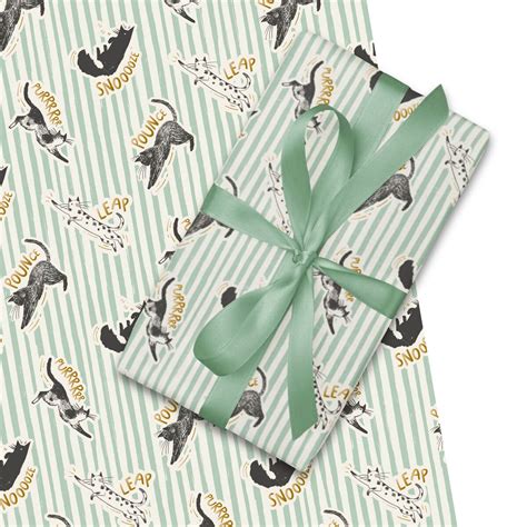 Battersea Charity Cats Birthday T Wrapping Paper Pack Of 4 Sheets