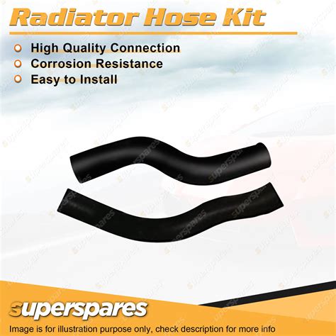 Upperlower Radiator Hose For Holden Wb Series Wb 33l 202ci 1980 1985