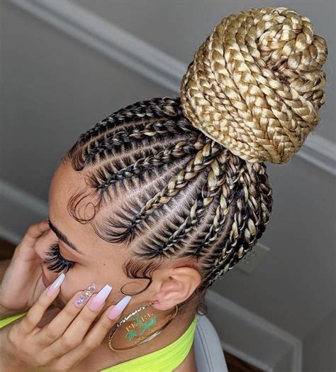 Hairstyles For Black Girls Braids Bun It Can Completely Transform The