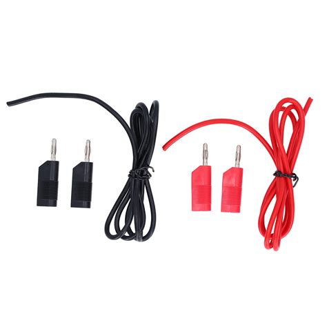 Cable De Prueba Tipo Banana 4 Mm Macho A Macho 32a 1000v Juego De