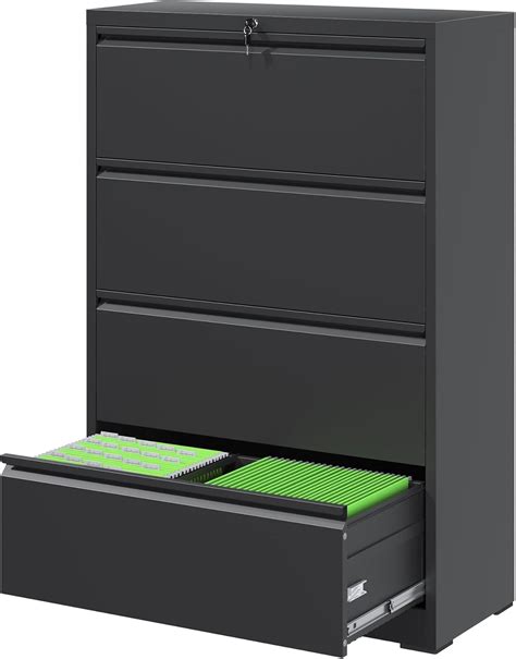 Flixelio 4 Drawer File Cabinetsmetal Office Storage Filing