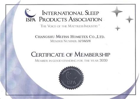 Membership Of Mefiss Ispa Custom Spacer Mesh And 3d Mesh Fabric