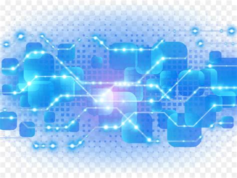 Free Light Blue Technology Blue Light Effect Background Decoration Nohat Cc