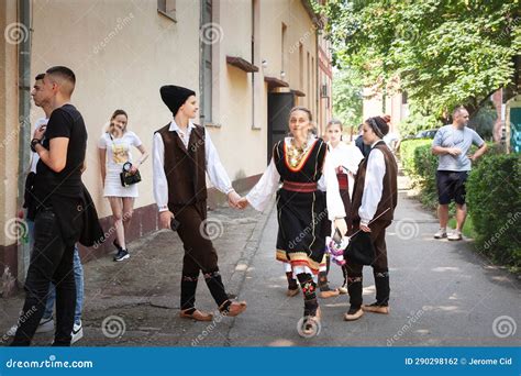 Woman In Serbian Costume By Katarina Ivanovic Editorial Photo 101269499