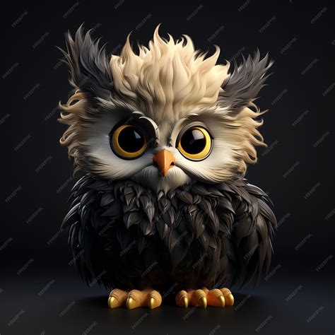 Premium Photo Cute And Chibi Owl
