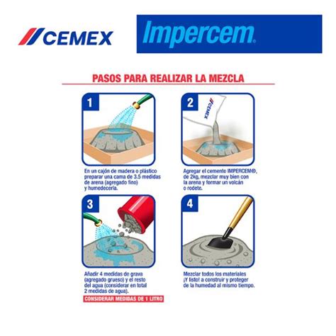 Cemento Impercem Cemex 2 Kg The Home Depot México Ventas A