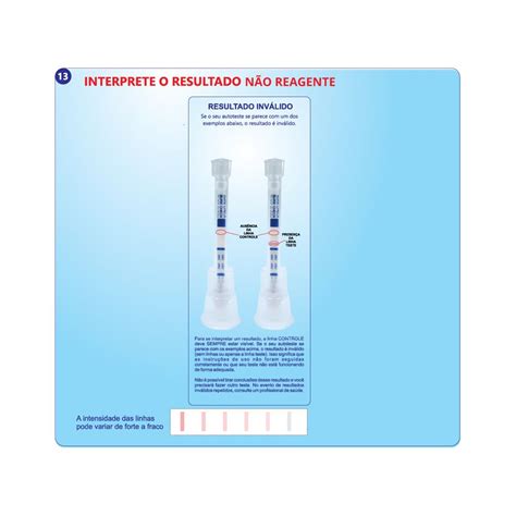 Teste Hiv Caixa Com 2 Autoteste Hiv Online Loja Oficial Chembio
