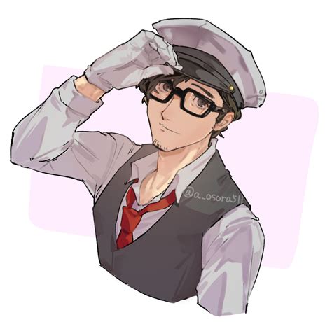 Maruki Takuto Persona And 2 More Drawn By Aosora511 Danbooru