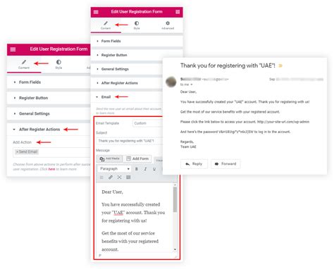 How To Create A User Registration Form With Only Email Field In Elementor