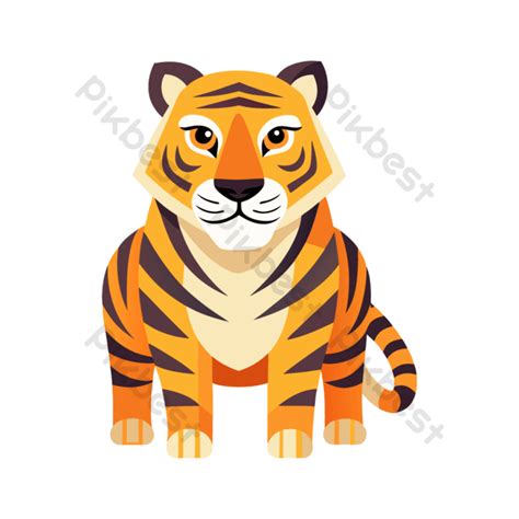 Powerful Tiger Face Logo Mark Png Images Ai Free Download Pikbest