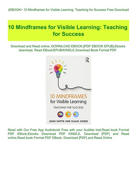 Ebook 10 Mindframes For