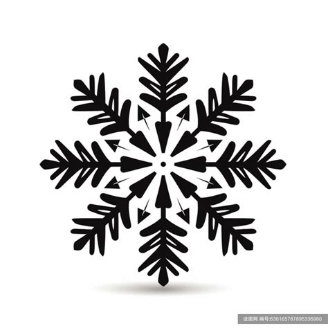 雪花剪影雪花元素下载编号636165787895336980 设图网