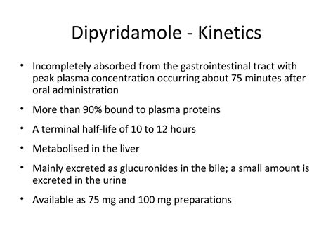 Antiplatelet Drugs Antithrombotics Ppt