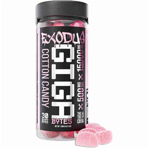 Exodus Giga Bytes 15000mg Gummies 30pc