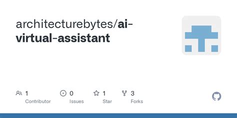 Ai Virtual Assistantmainpy At Main · Architecturebytesai Virtual Assistant · Github