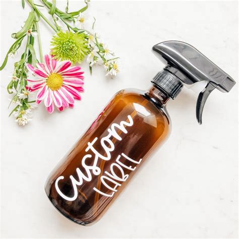 Spray Bottle Labels Etsy