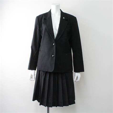滋賀県立草津高等学校 女子 制服 上下 ブレザー1 スカート3 ネクタイ1 制服買取専門店 Tresor