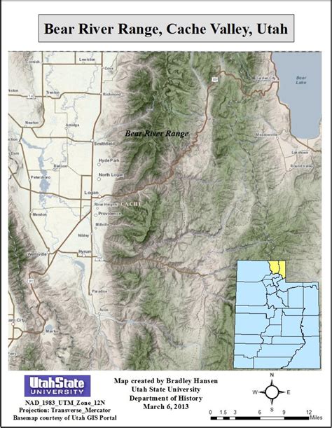 Figure 1 From An Environmental History Of The Bear River Range 1860 1910 Semantic Scholar
