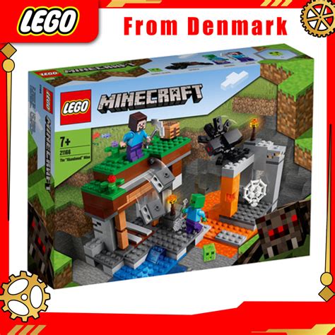【100 Original】 Lego Minecraft 21166 The Abandoned Mine Building Set