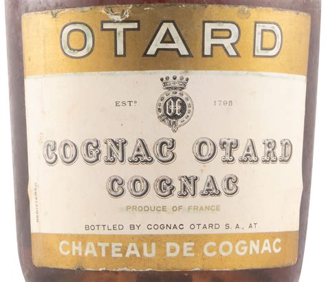 Cognac Otard 3 Estrelas Château De Cognac