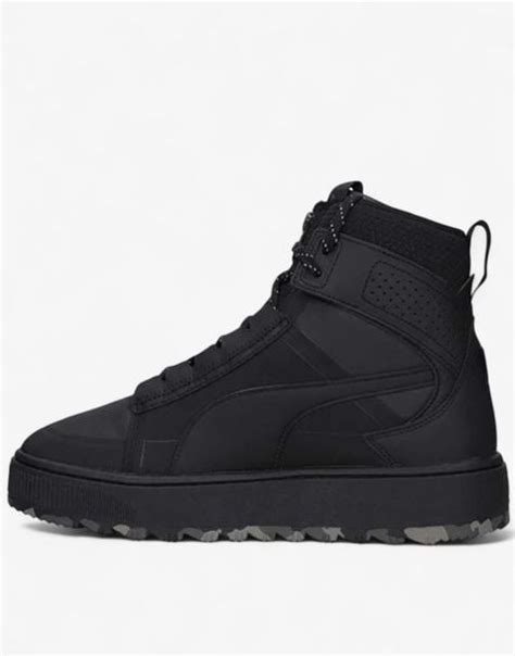 Puma Suede Mid Winter Adapt Shoes Black на ТОП цена в Dress4less