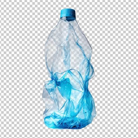 Premium Psd Crumpled Plastic Bottle Trash