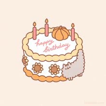 Pusheen Happy Birthday S Tenor