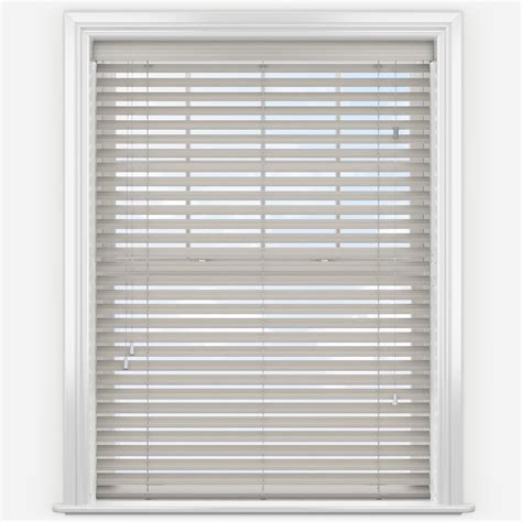 Dalby Washed Grey Wooden Venetian Blind Blinds Direct